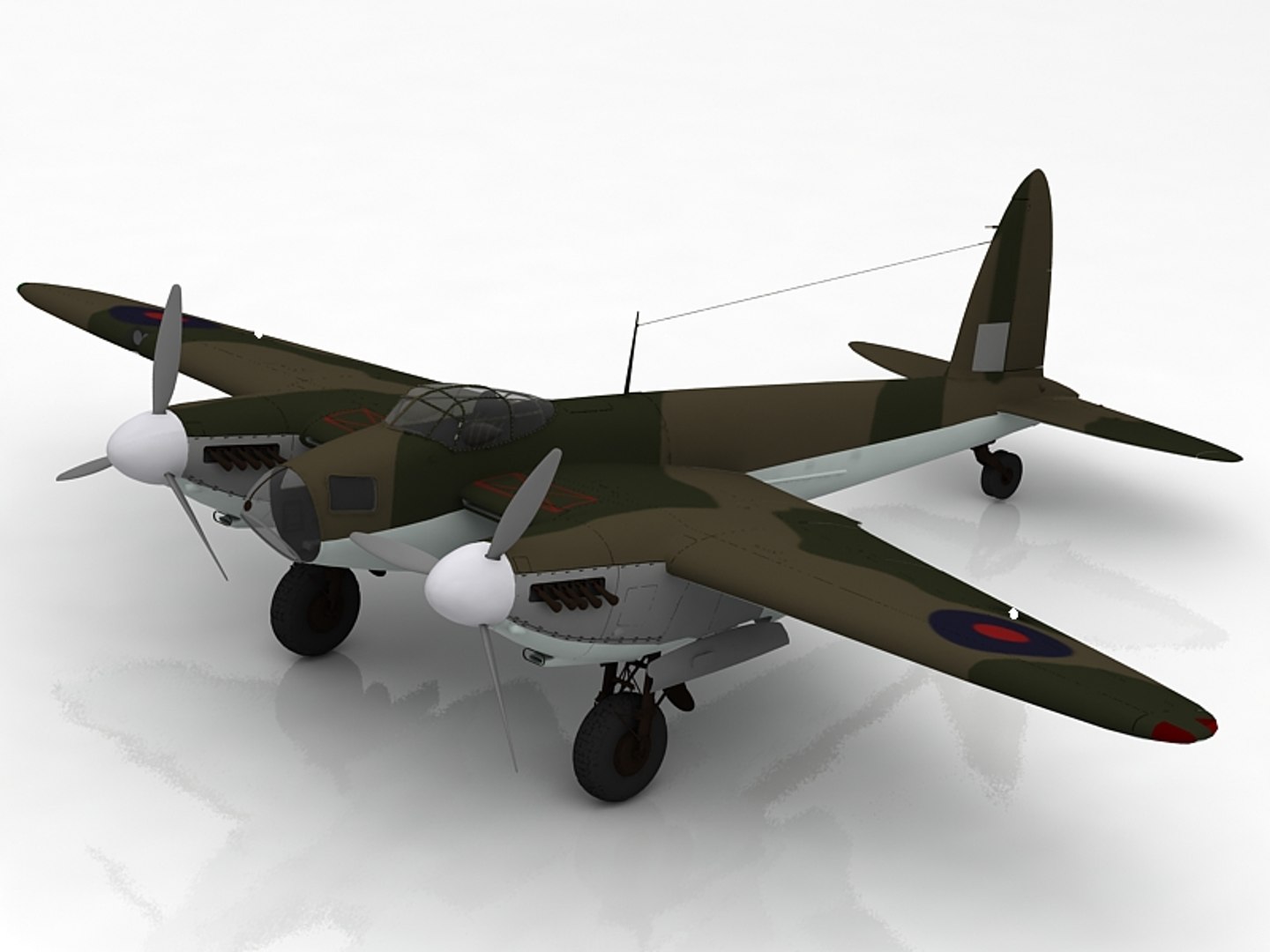 De Havilland DH.98 Mosquito FB MK VI 3D model - TurboSquid 1767760