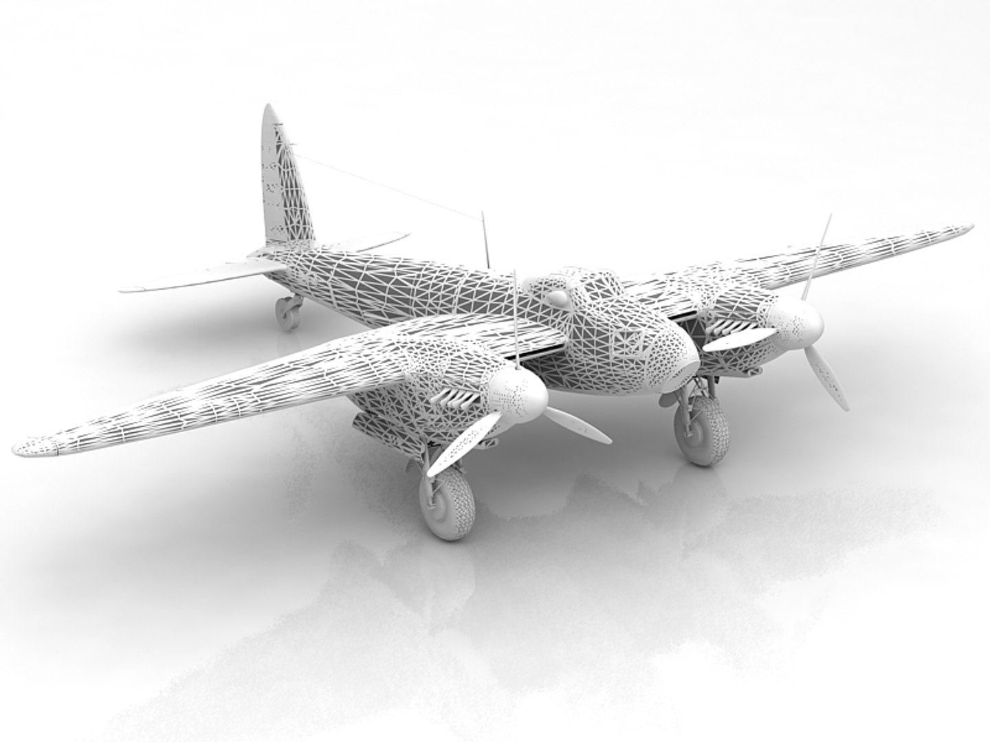 De Havilland DH.98 Mosquito FB MK VI 3D model - TurboSquid 1767760