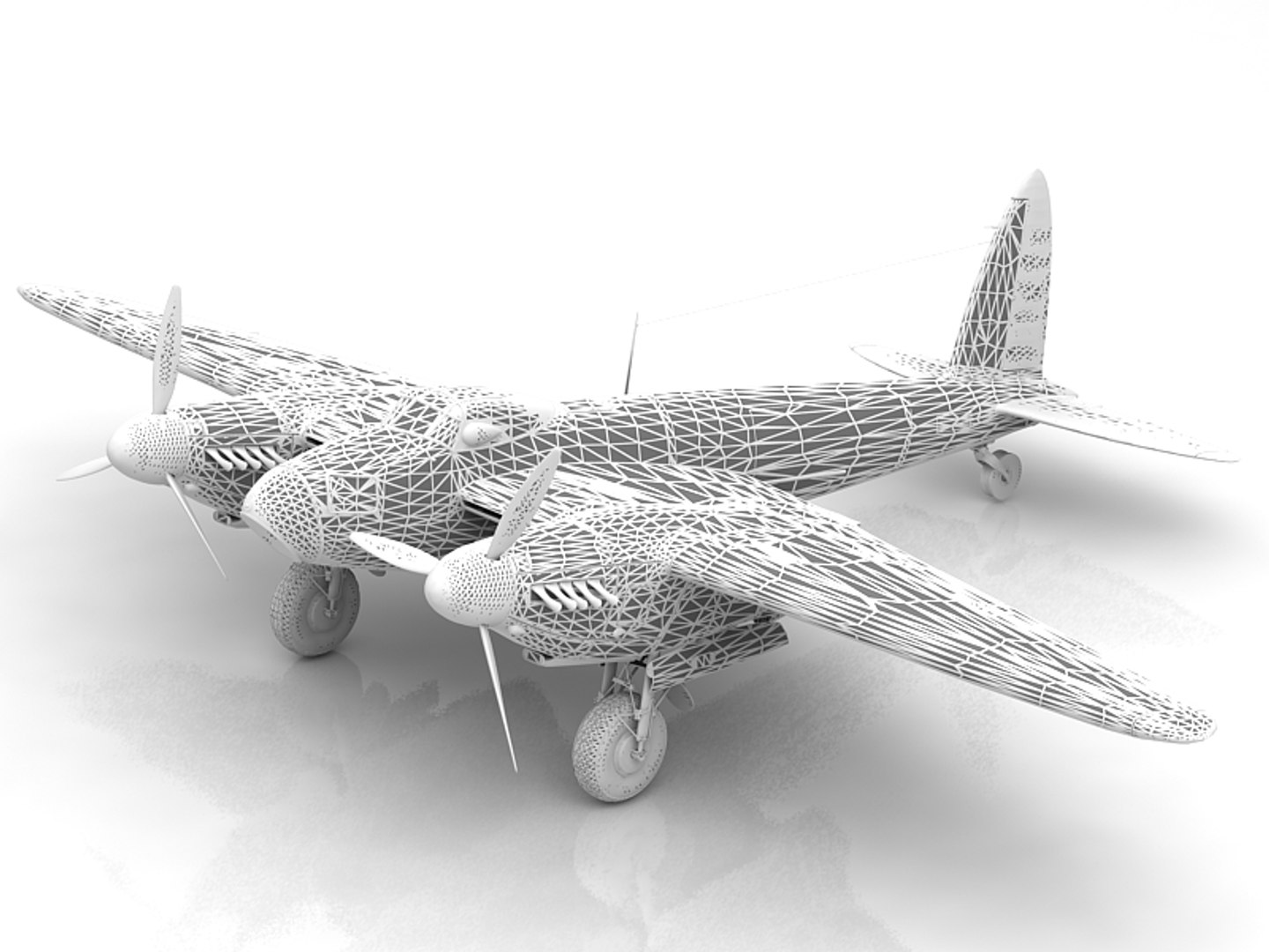 De Havilland DH.98 Mosquito FB MK VI 3D model - TurboSquid 1767760