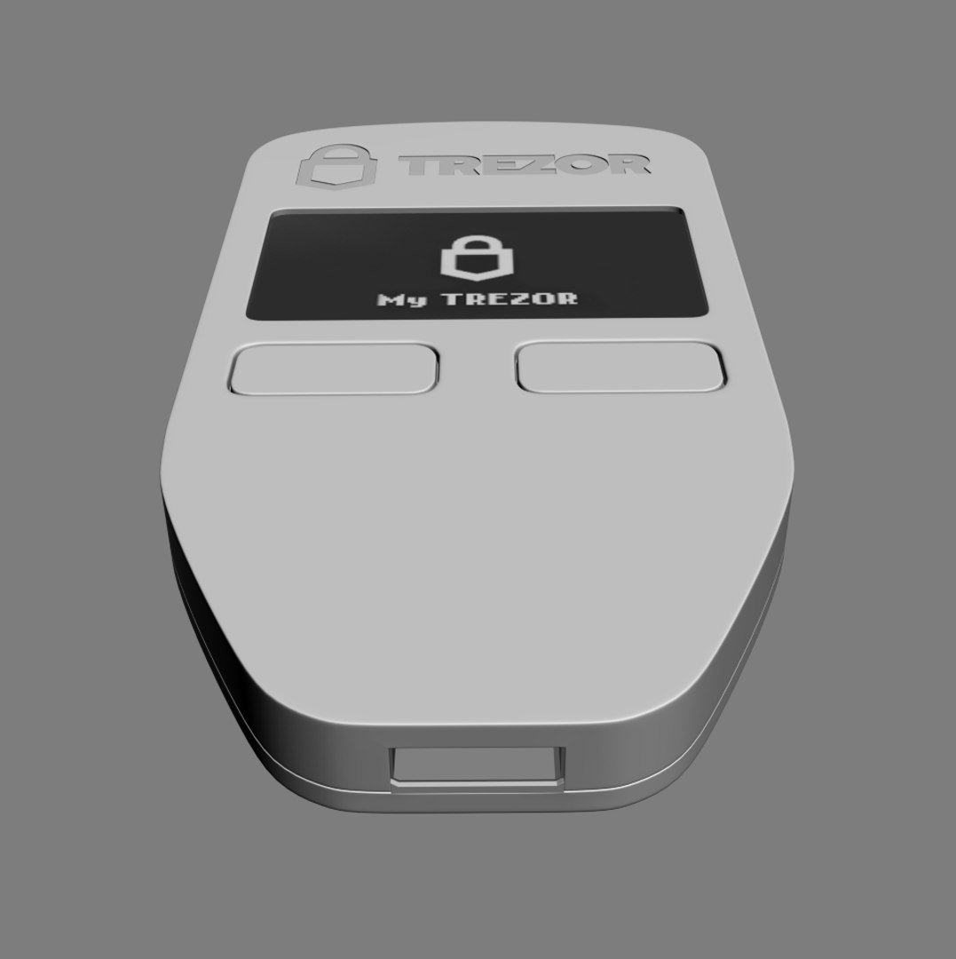 3D Model Trezor Hardware Wallet - TurboSquid 1540460