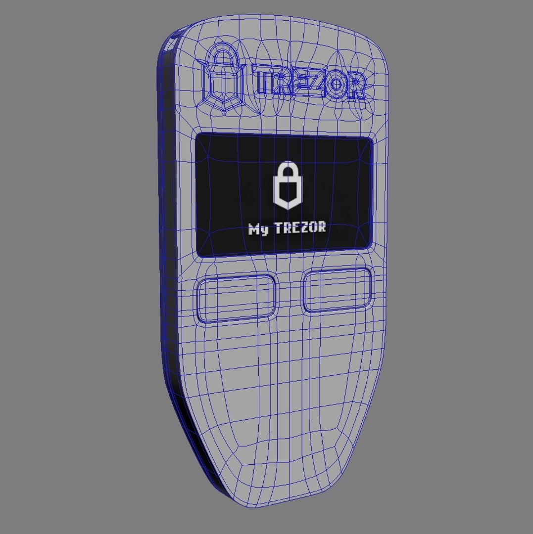3D Model Trezor Hardware Wallet - TurboSquid 1540460