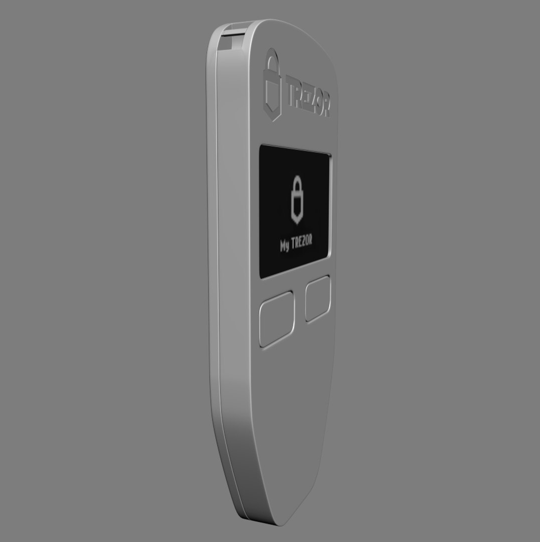 3D Model Trezor Hardware Wallet - TurboSquid 1540460