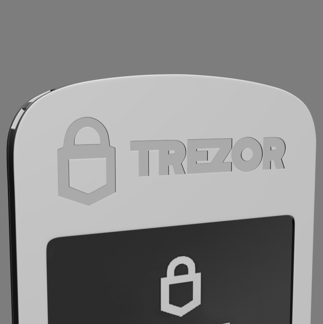 3D Model Trezor Hardware Wallet - TurboSquid 1540460