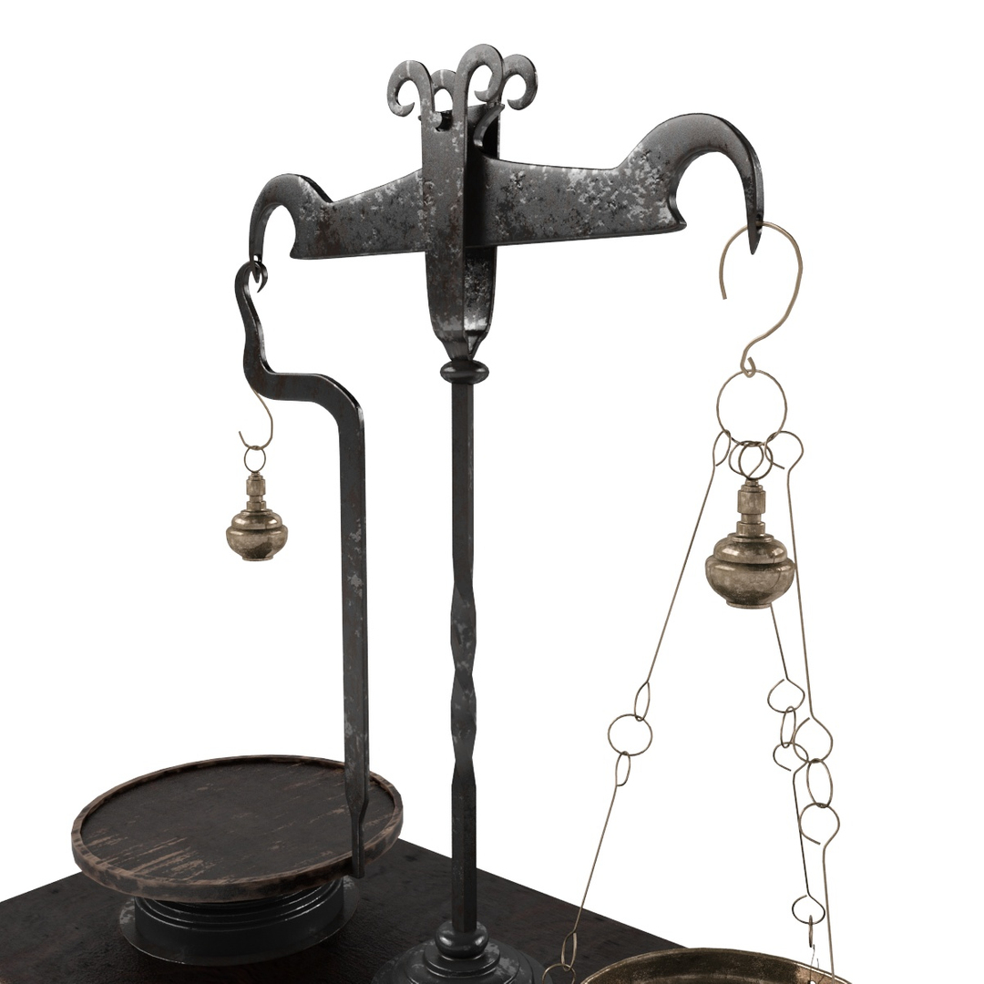 old balance scales max