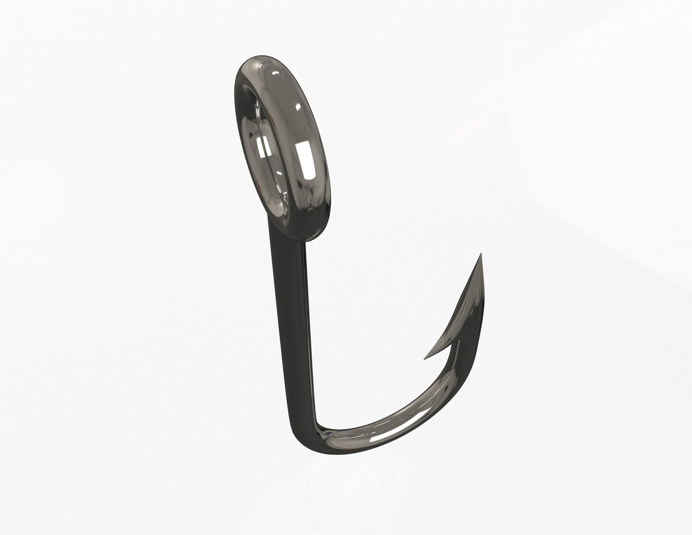 Fish Hook 3D Model - TurboSquid 1730853