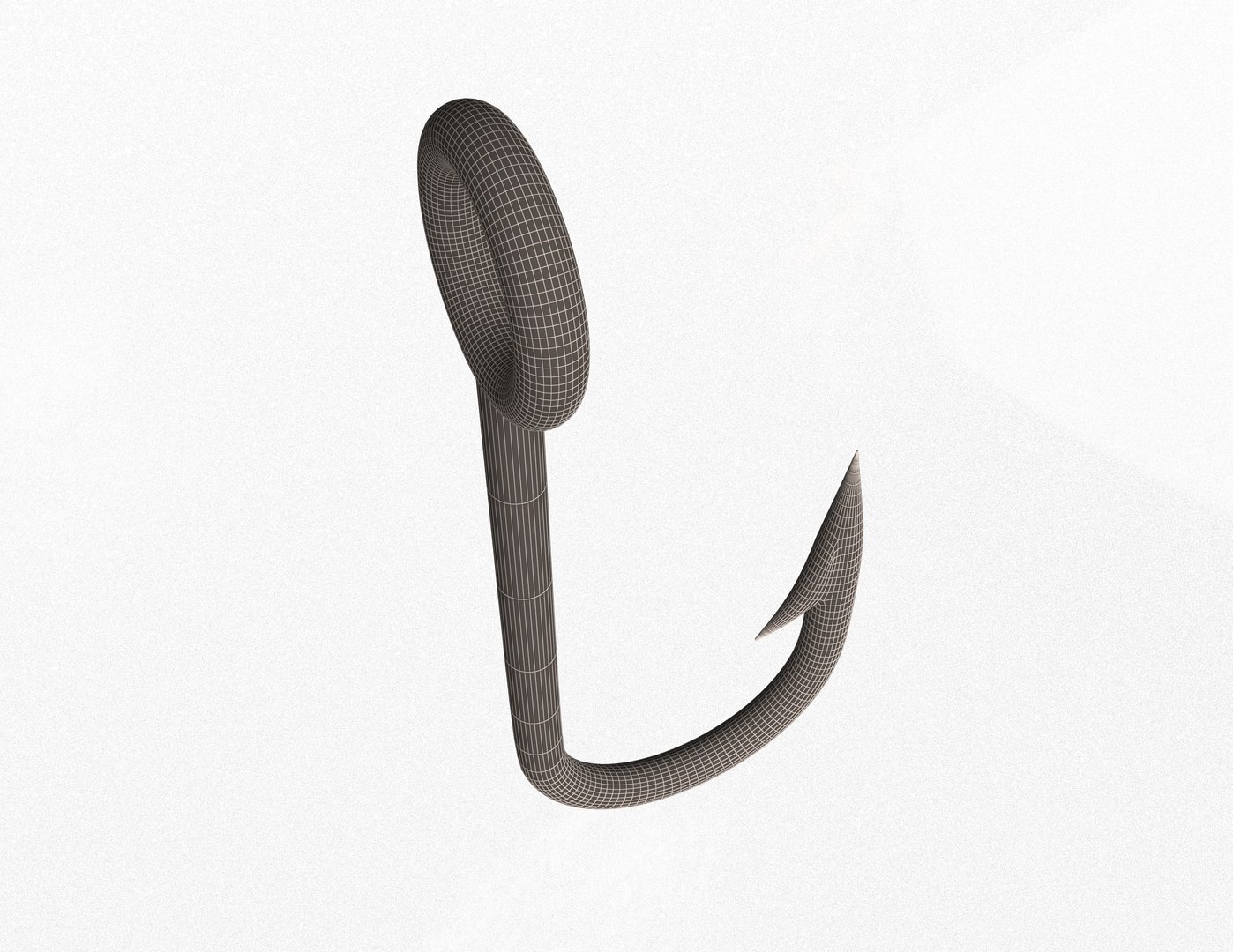 Fish Hook 3D Model - TurboSquid 1730853