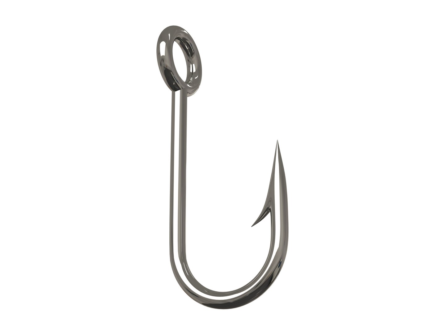 Fish Hook 3D Model - TurboSquid 1730853