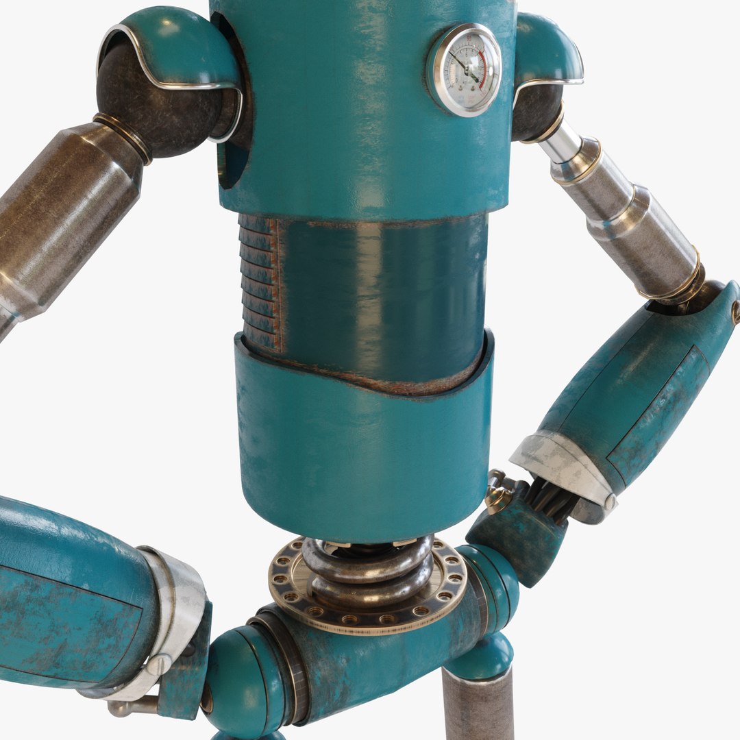 Toy Robot Rodney 3D - TurboSquid 1309694