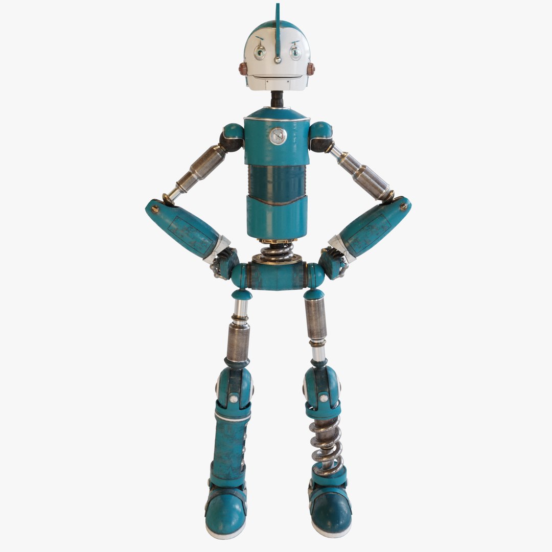 Toy Robot Rodney 3D - TurboSquid 1309694
