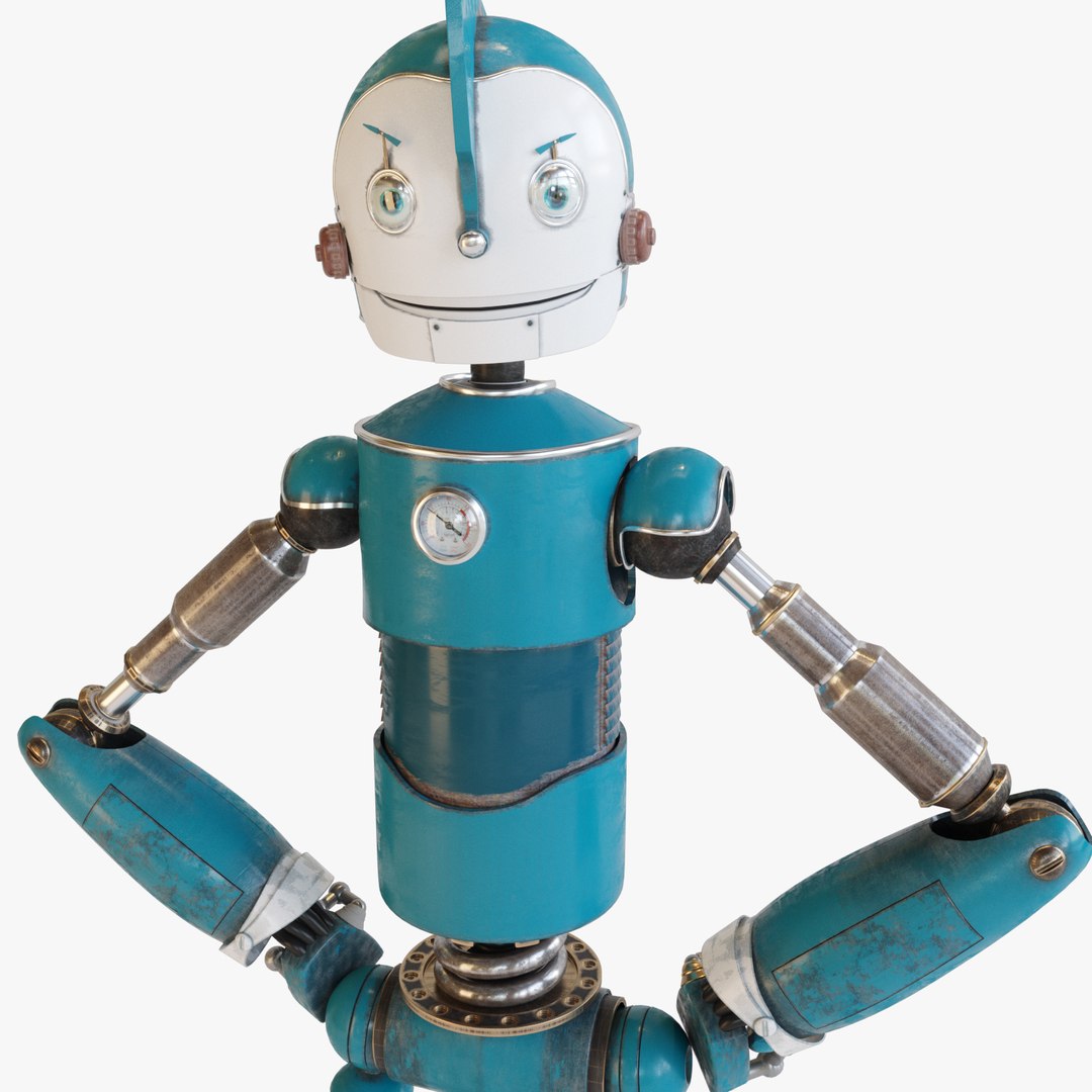 Toy Robot Rodney 3D - TurboSquid 1309694