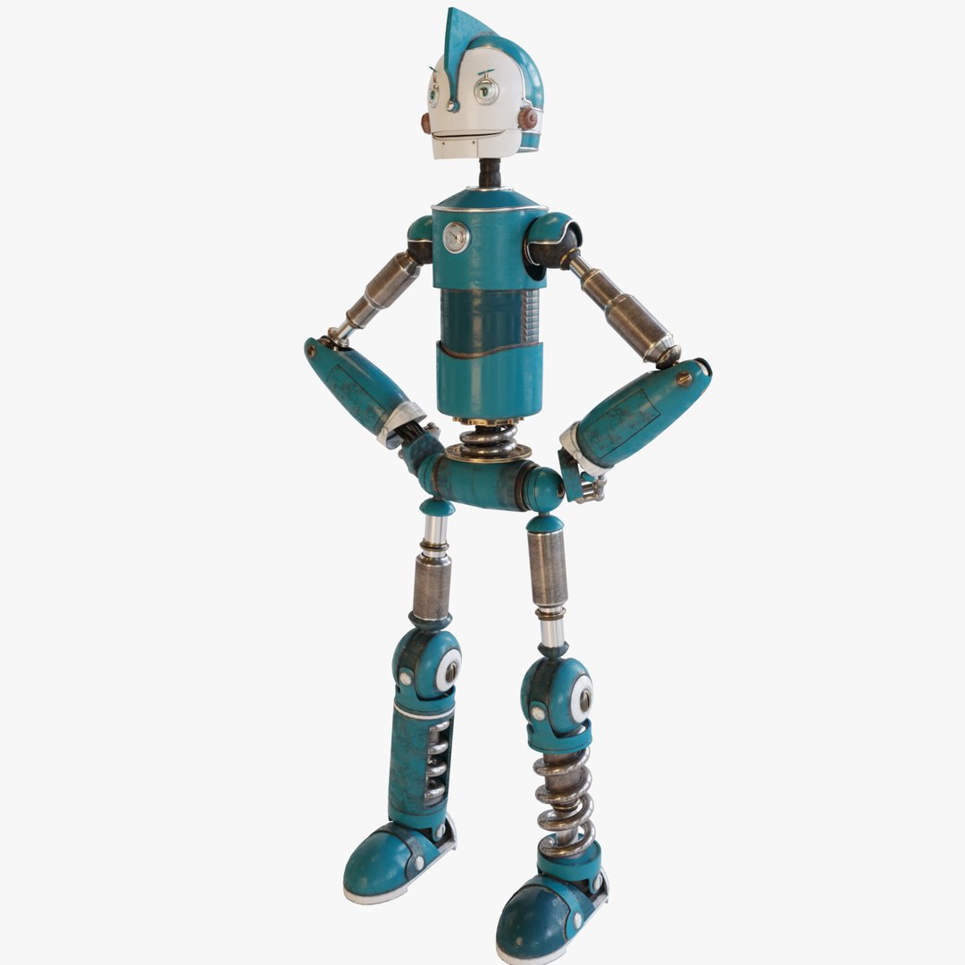 Toy Robot Rodney 3D - TurboSquid 1309694