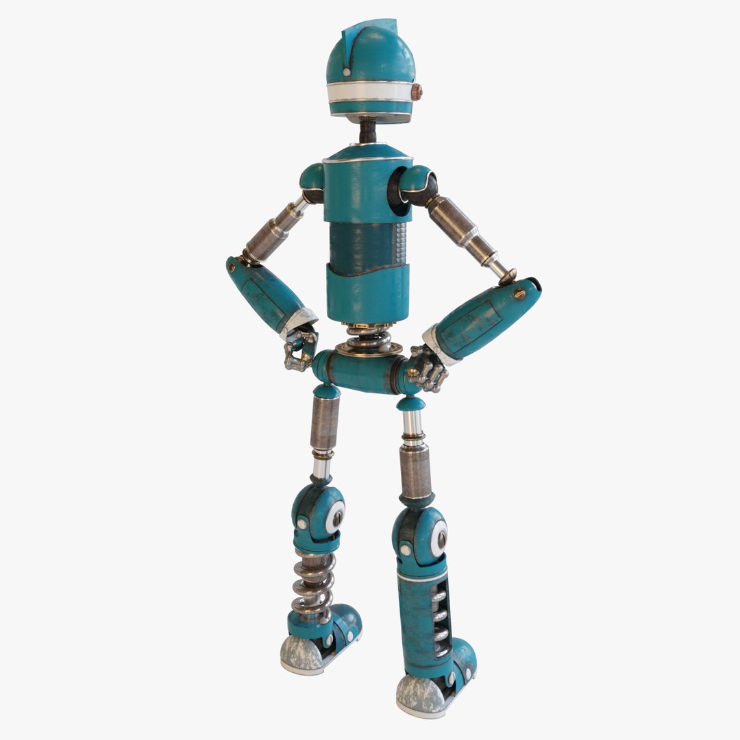 Toy Robot Rodney 3D - TurboSquid 1309694