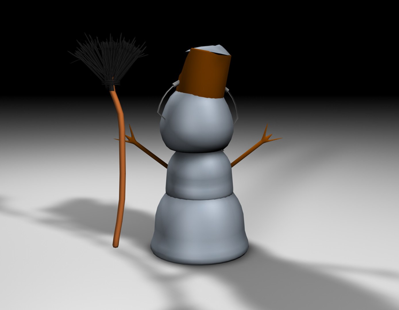 Snowman Snow C4d Free