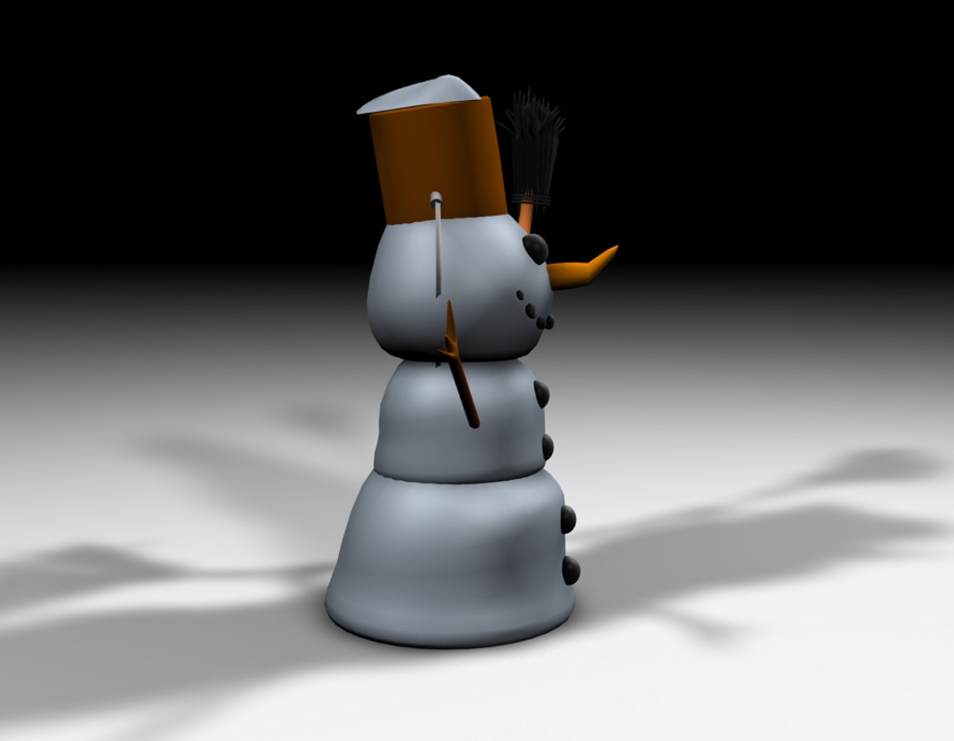Snowman Snow C4d Free