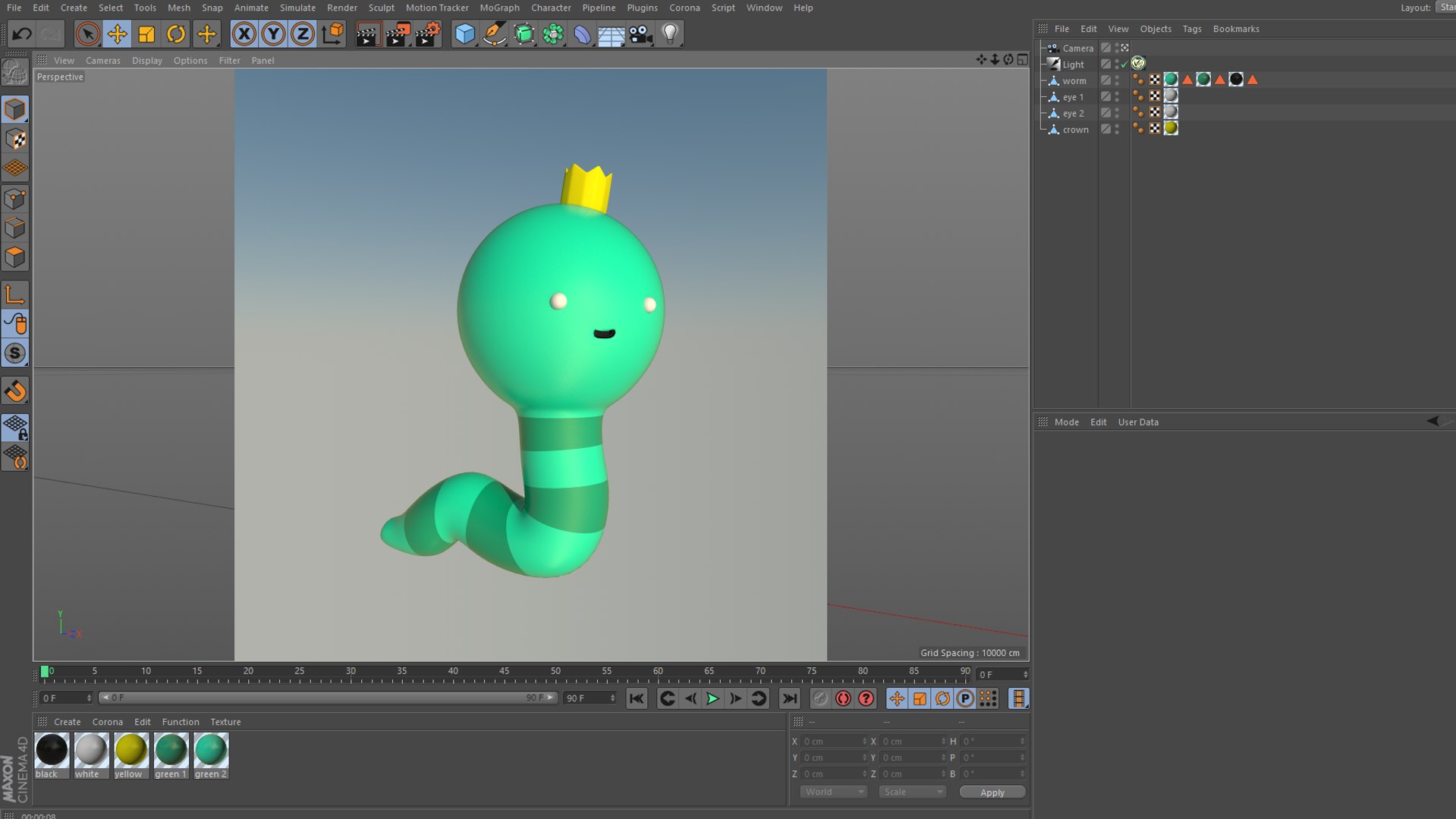 Adventure Time Worm 3D Model - TurboSquid 1375701