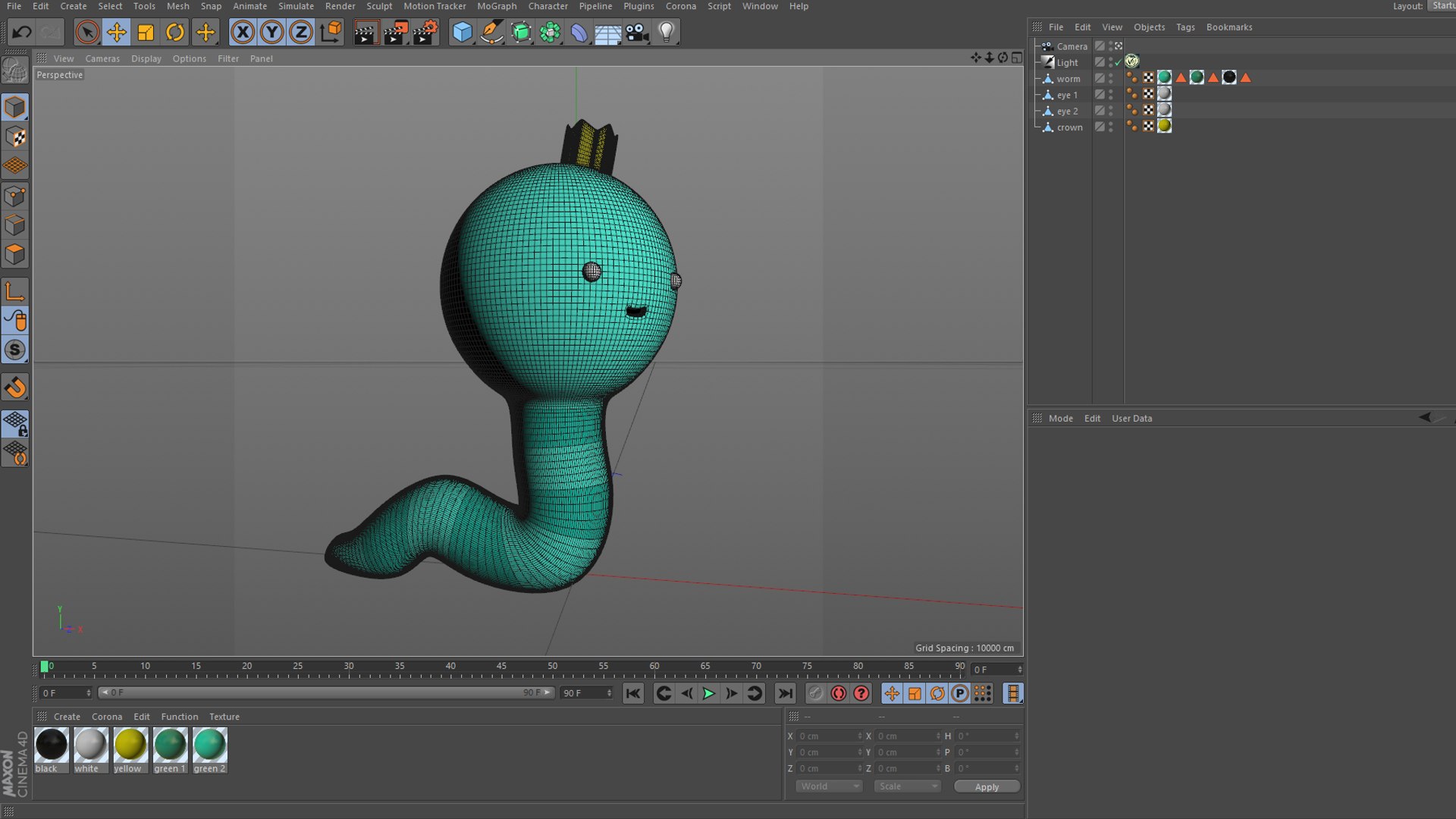 Adventure Time Worm 3D Model - TurboSquid 1375701