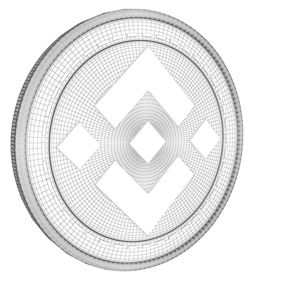 Binance Coin Cryptocurrency Gold Coin 3D Model - TurboSquid 1782999