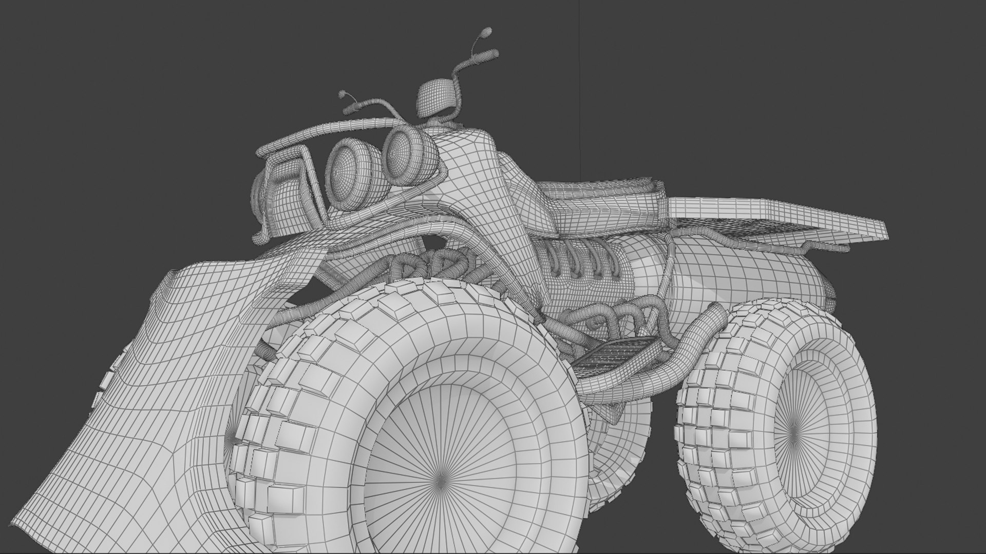 Quadcrusher Atv 3D - TurboSquid 1372895