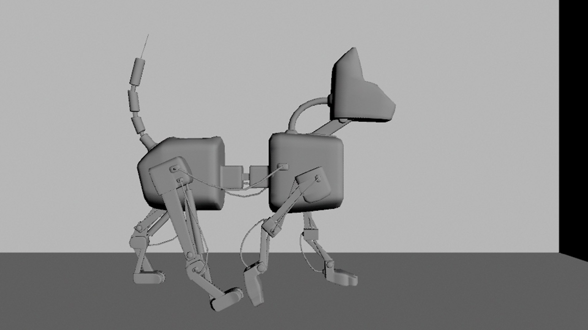 Robot Cat 3D Model - TurboSquid 2224997