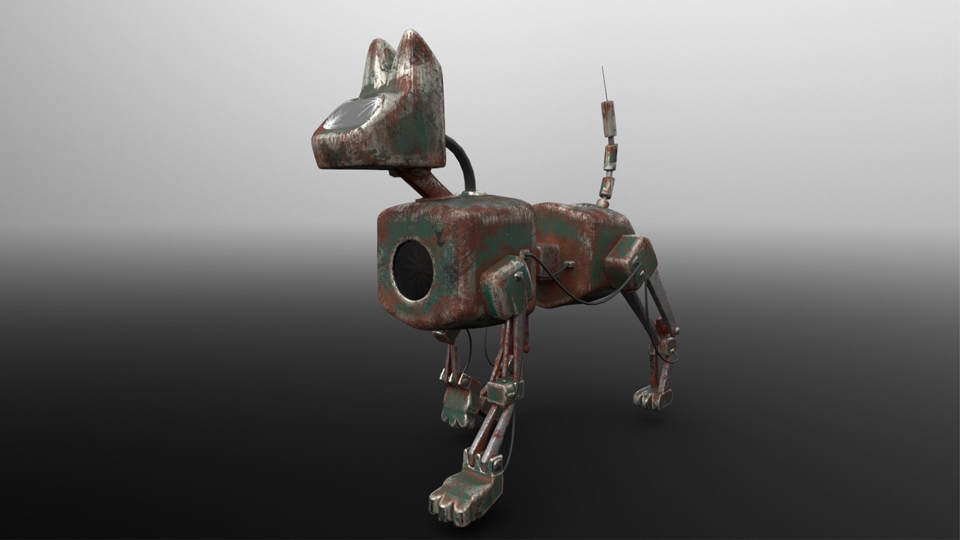 Robot Cat 3D Model - TurboSquid 2224997