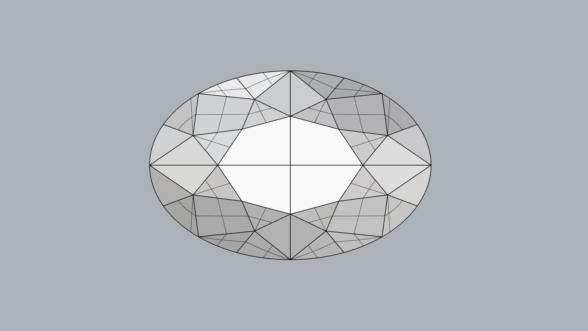 Oval Brilliant Gem 3D Model 3D Model - TurboSquid 1998096