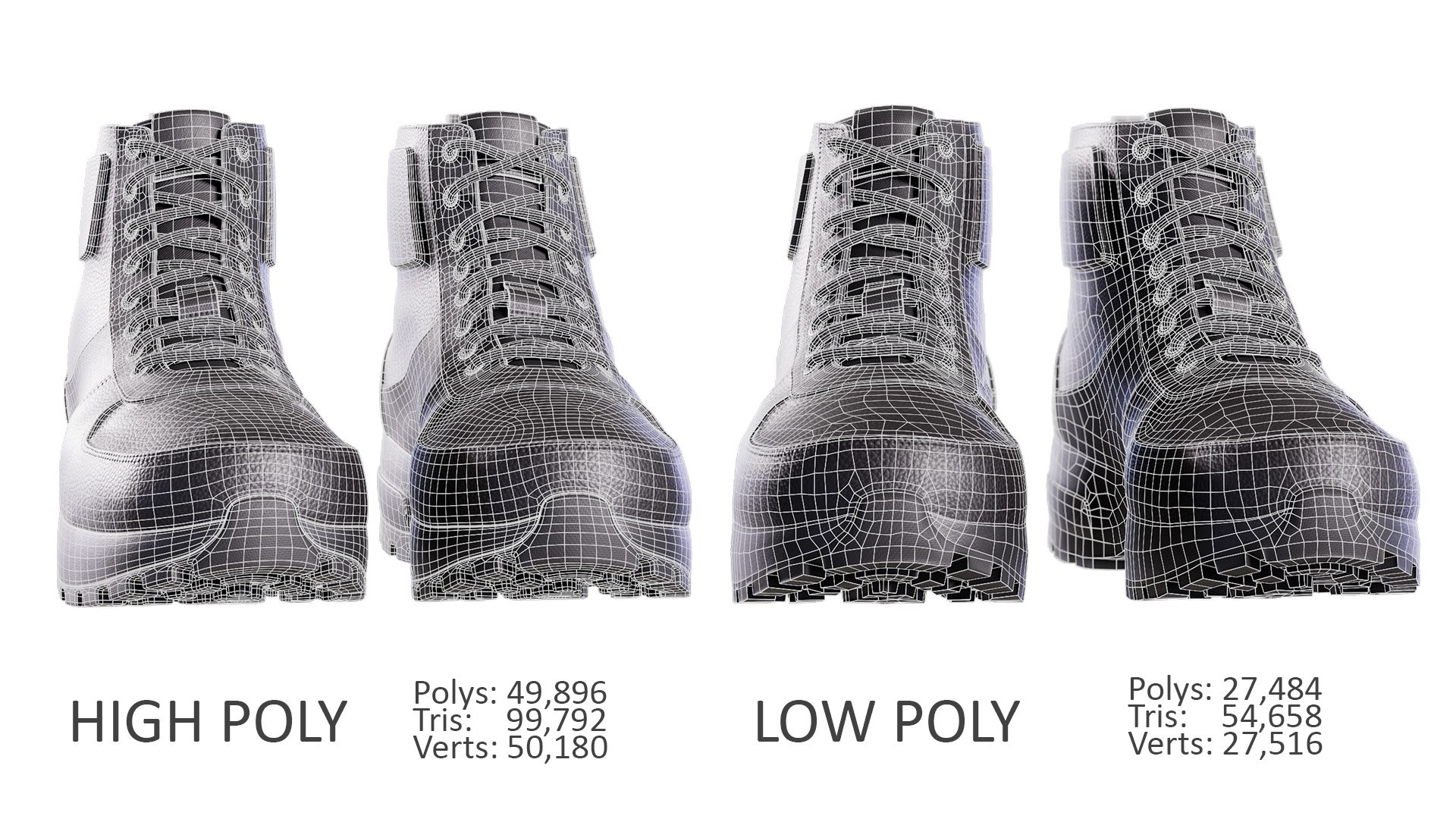 Boots 17 3D Model - TurboSquid 1944702