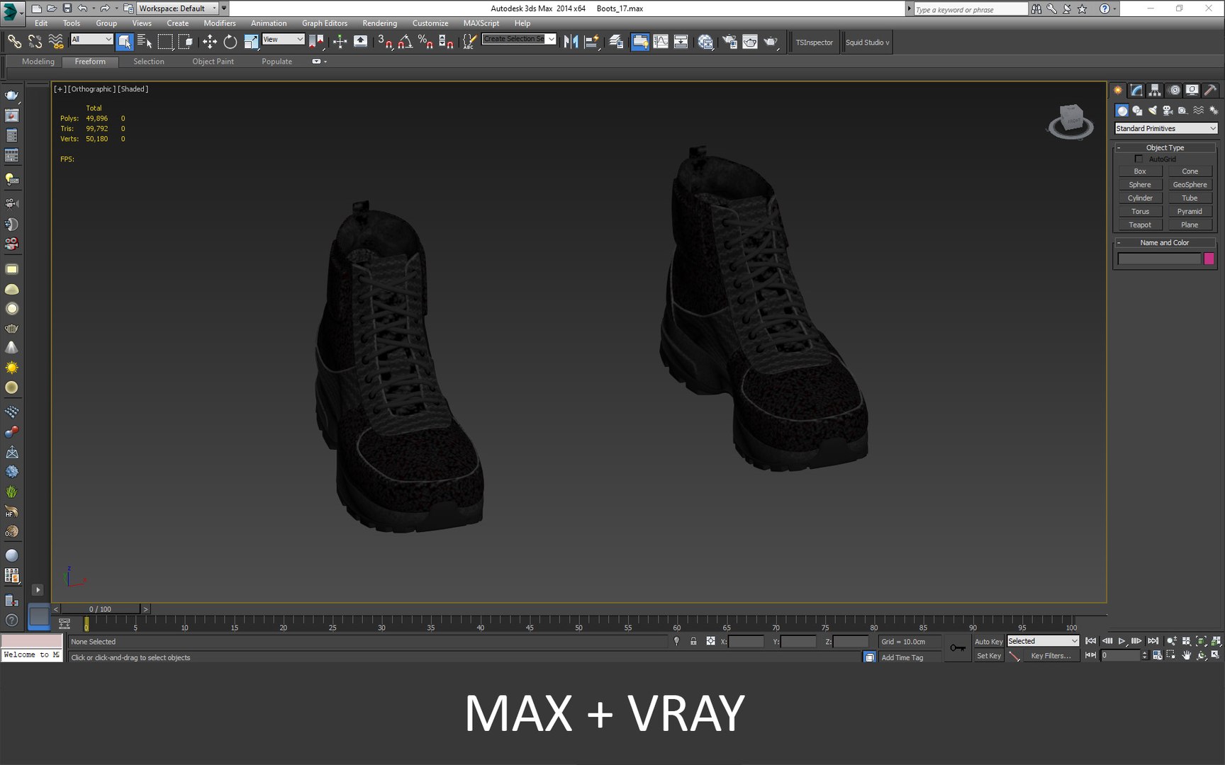 Boots 17 3D Model - TurboSquid 1944702