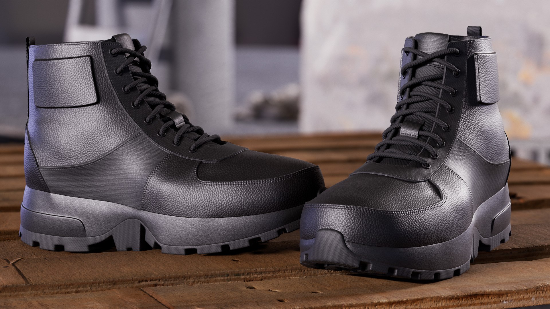 Boots 17 3D Model - TurboSquid 1944702