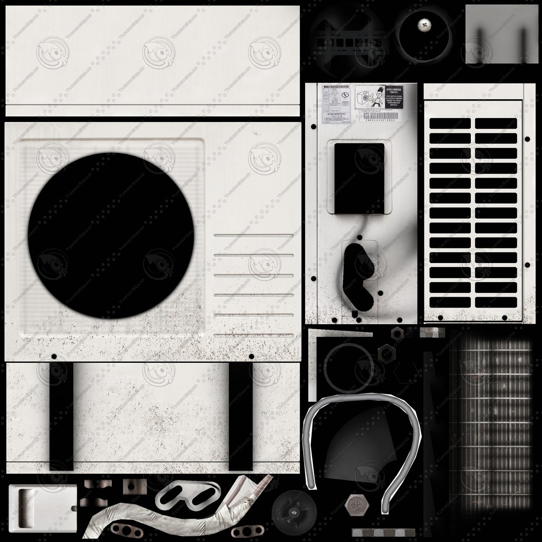 3ds Max Air Conditioner