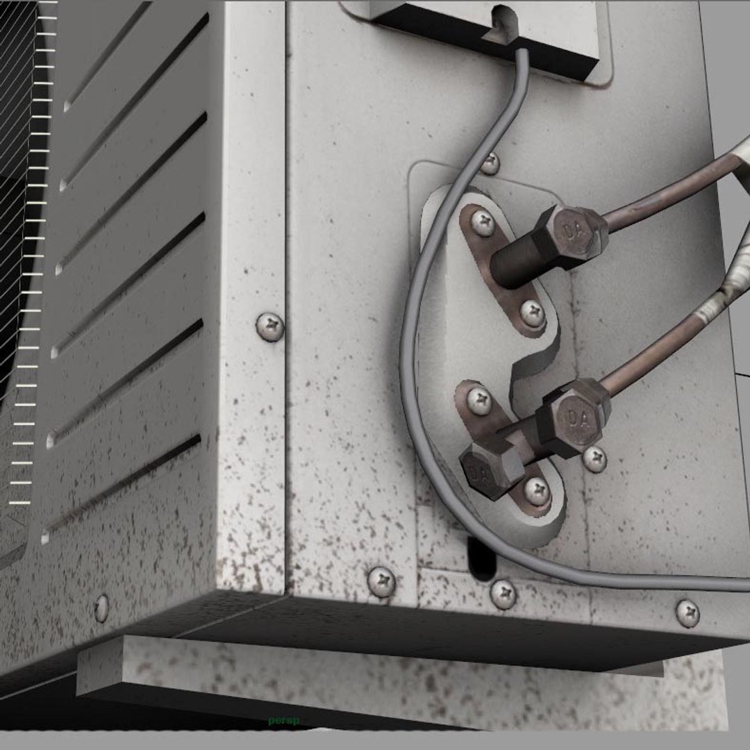 3ds Max Air Conditioner
