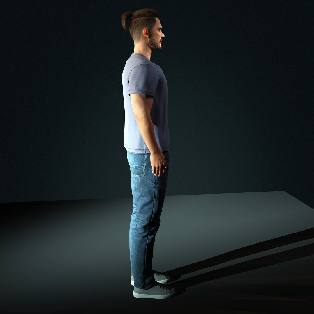 3D Tom Hardy 3D Model - Hyper Realistic - Low Poly 3D Model ...