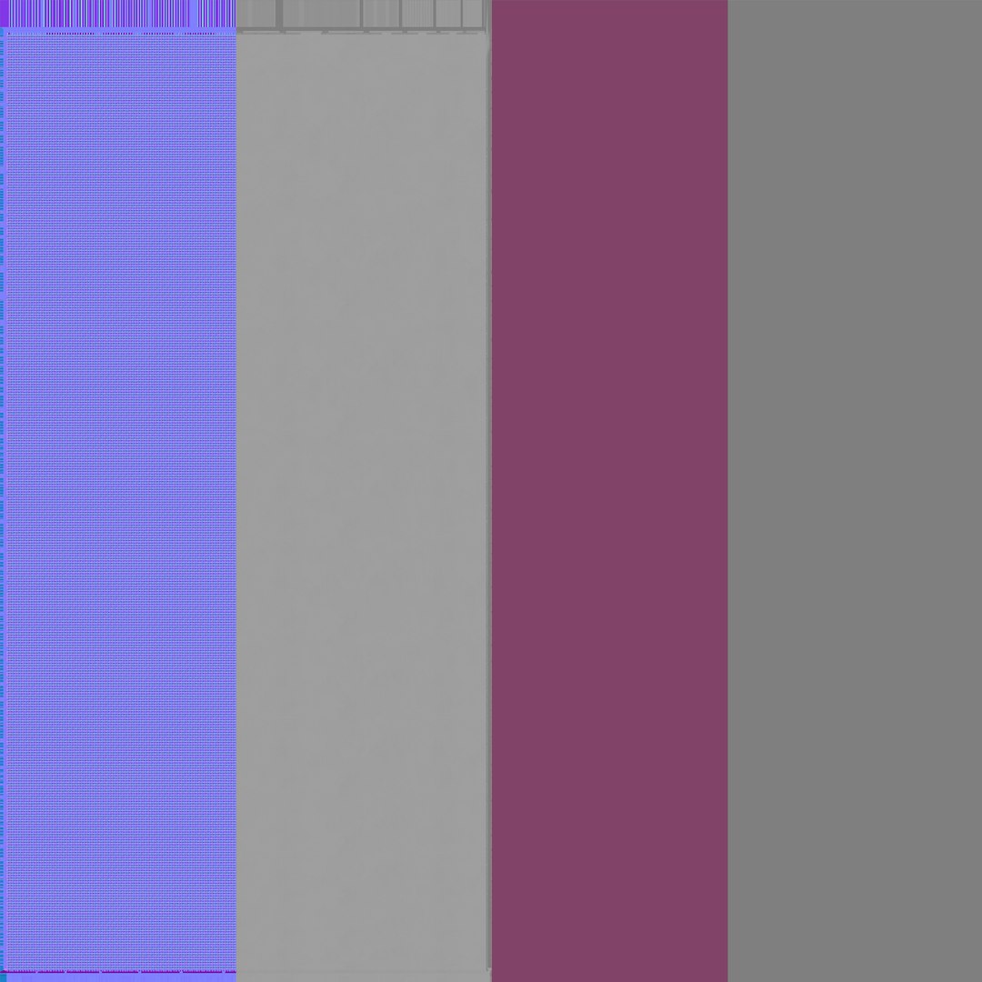 Yoga Mat Purple and Blue Color 3D model - TurboSquid 2084075