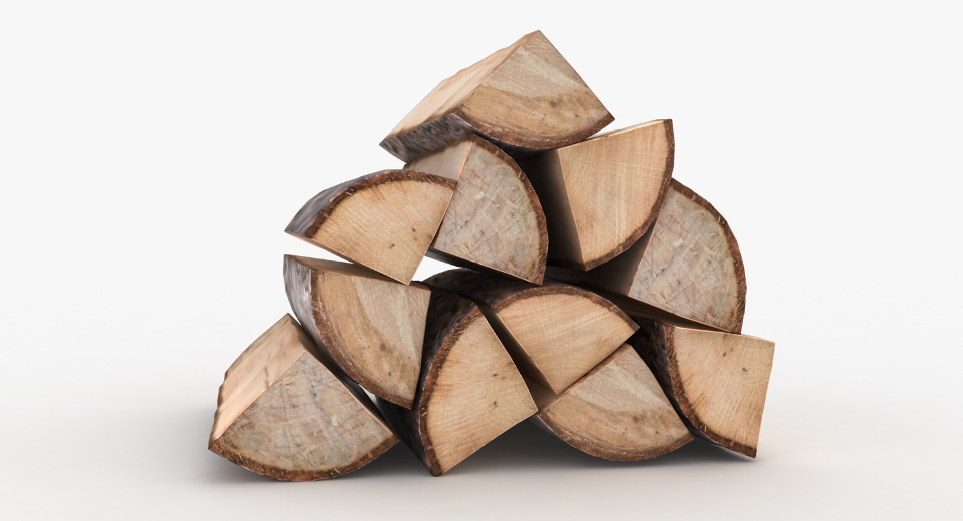 Realistic Firewood 3D Model - TurboSquid 1309272