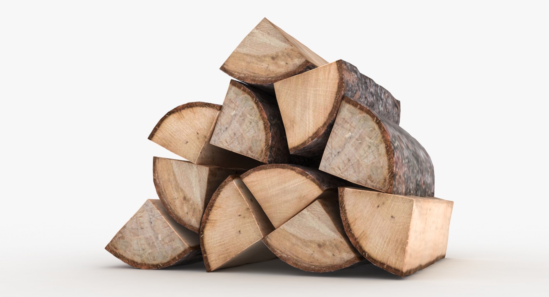 Realistic Firewood 3D Model - TurboSquid 1309272