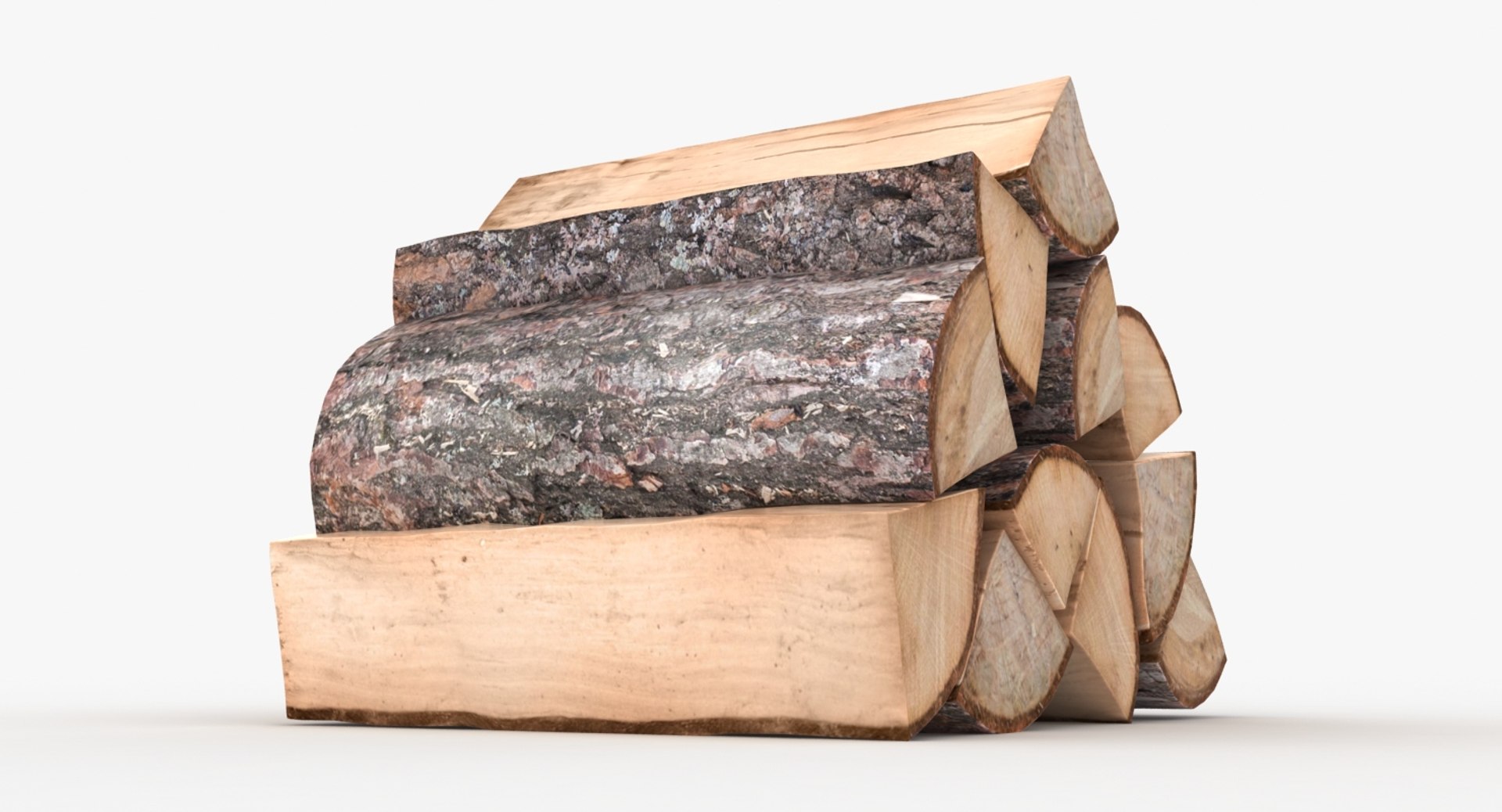 Realistic Firewood 3D Model - TurboSquid 1309272