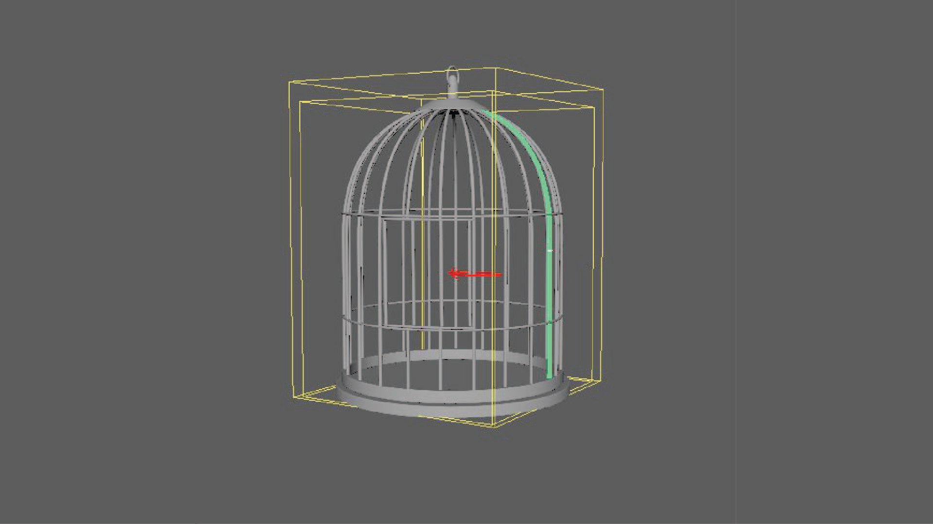 Bird Cage Model - TurboSquid 1903075
