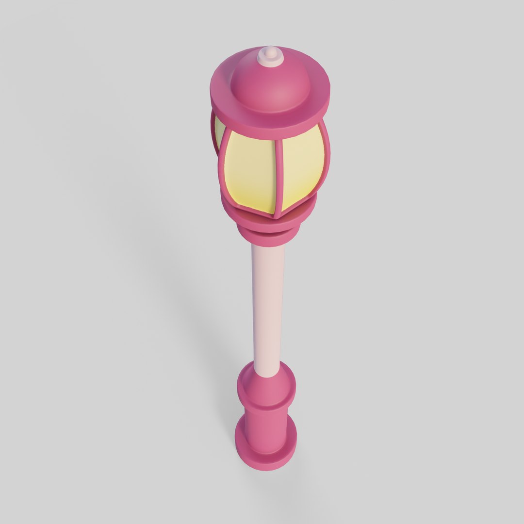 3D Cartoon Street Light 3 - TurboSquid 2053096