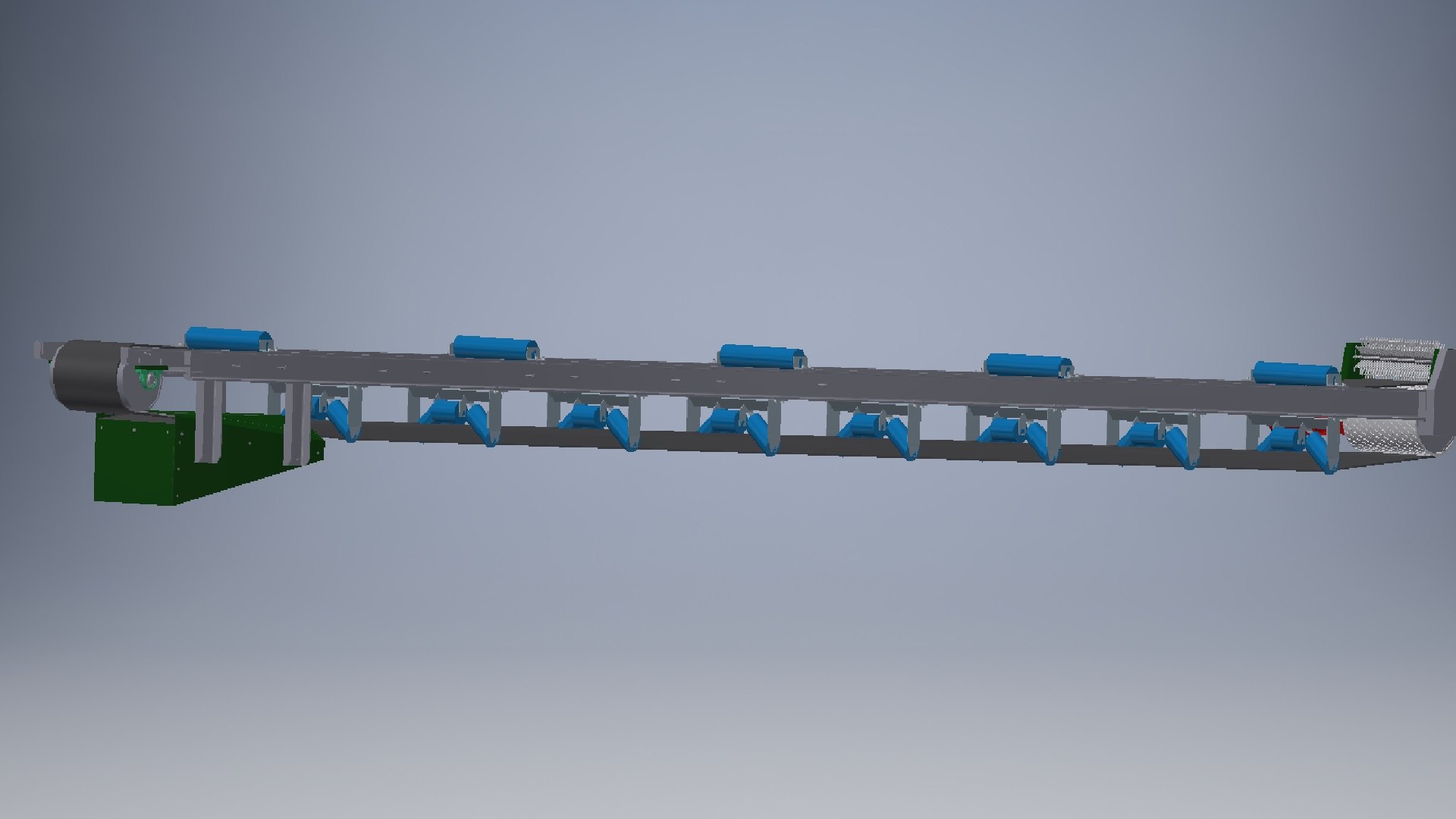 3D Trough Conveyor Assembly - TurboSquid 2254887