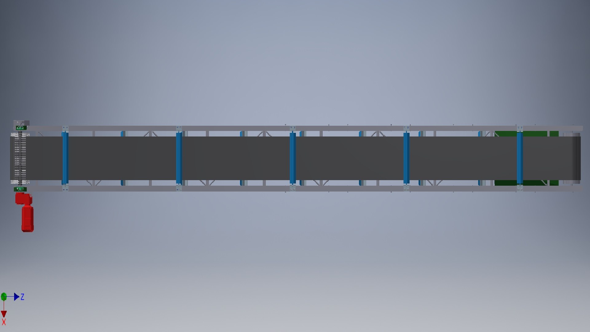 3D Trough Conveyor Assembly - TurboSquid 2254887