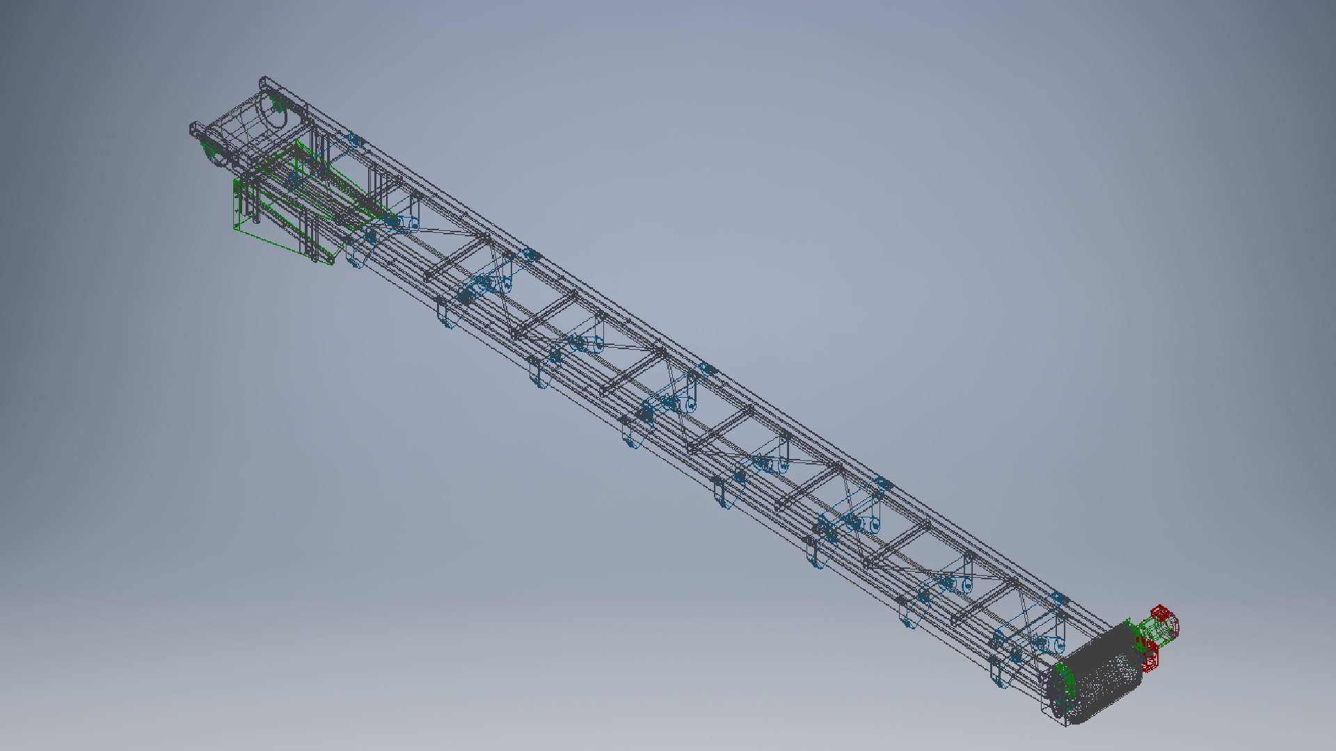 3D Trough Conveyor Assembly - TurboSquid 2254887