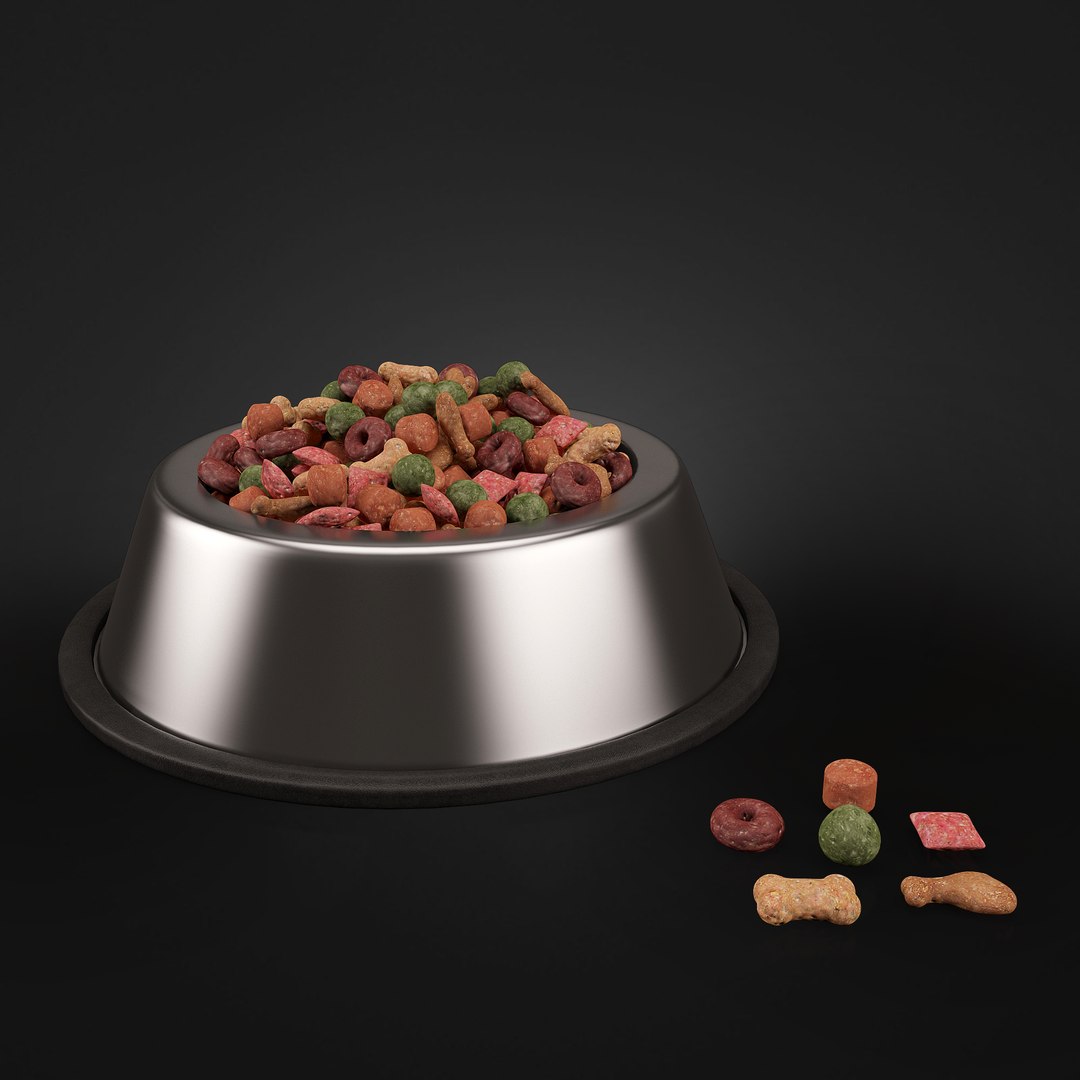 Pet Food 3d Model