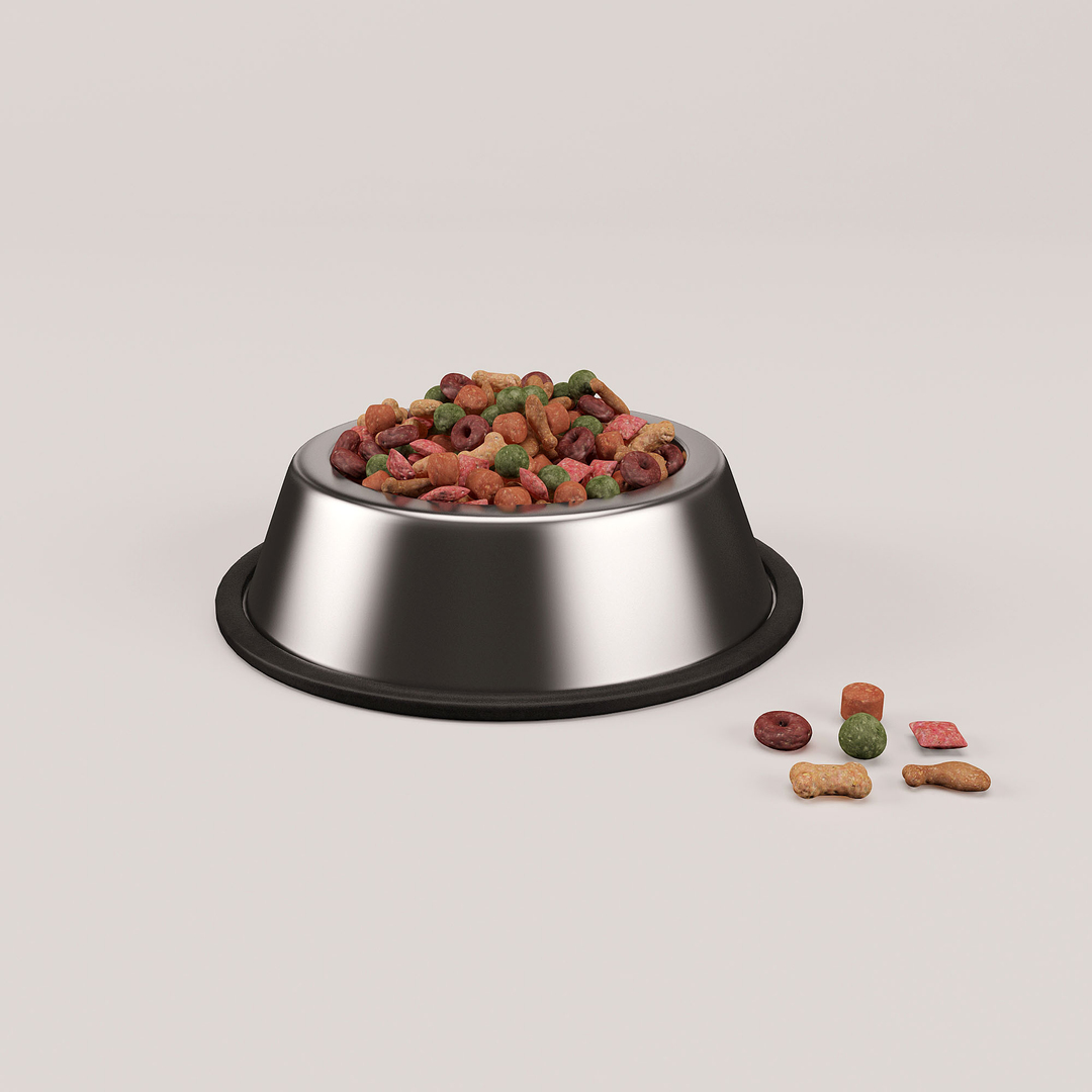 Pet Food 3d Model