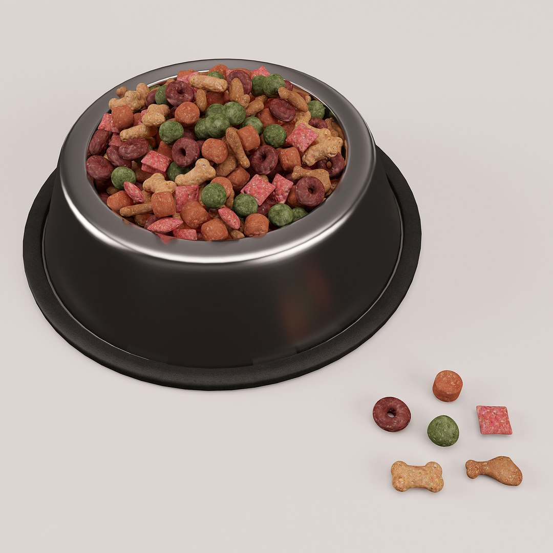 pet food 3d model