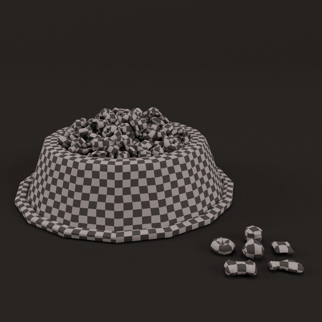 Pet Food 3d Model