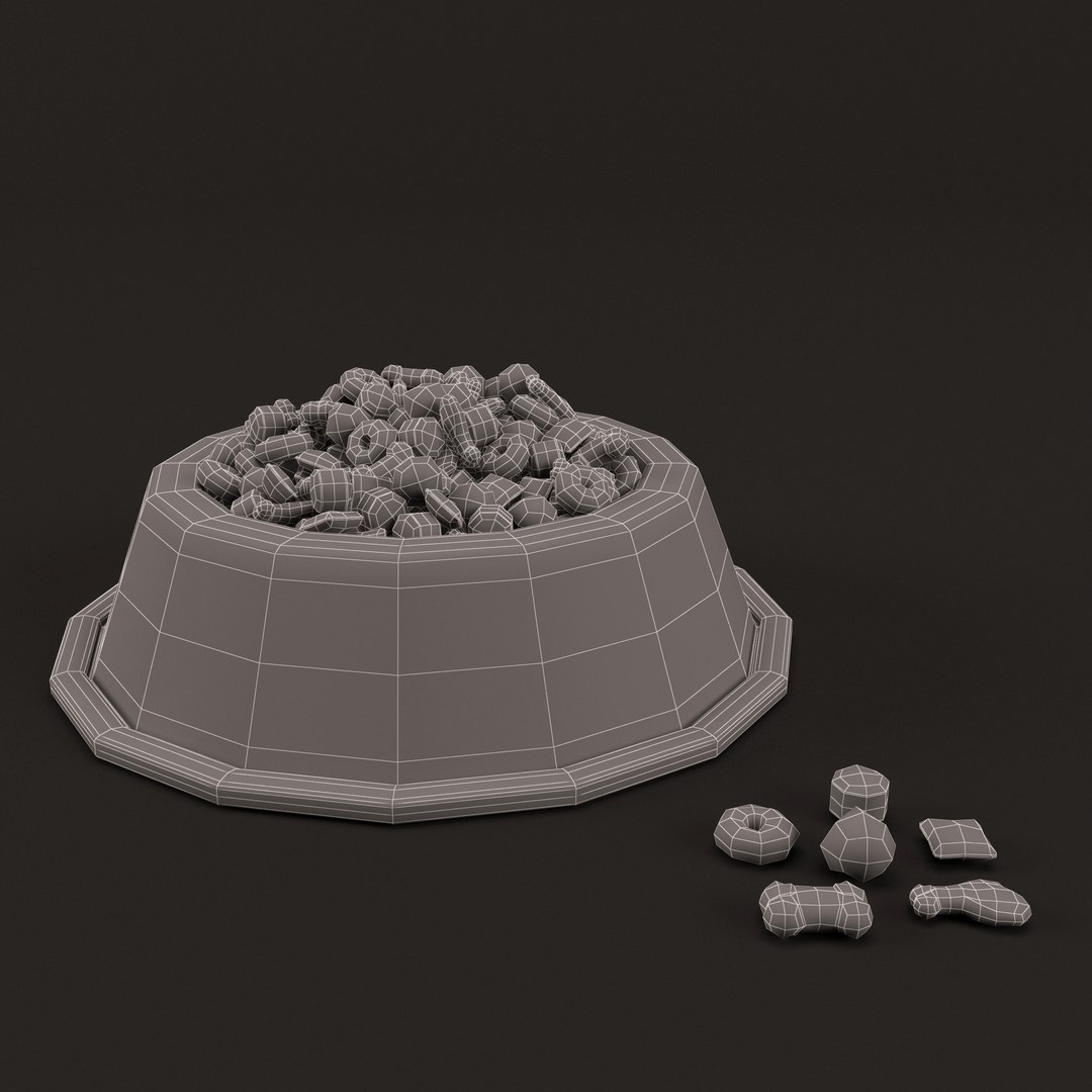 Pet Food 3d Model