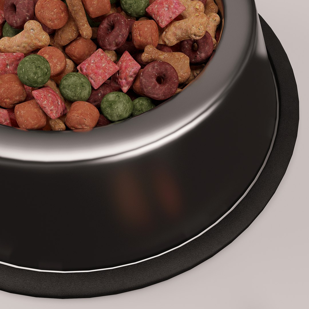 Pet Food 3d Model