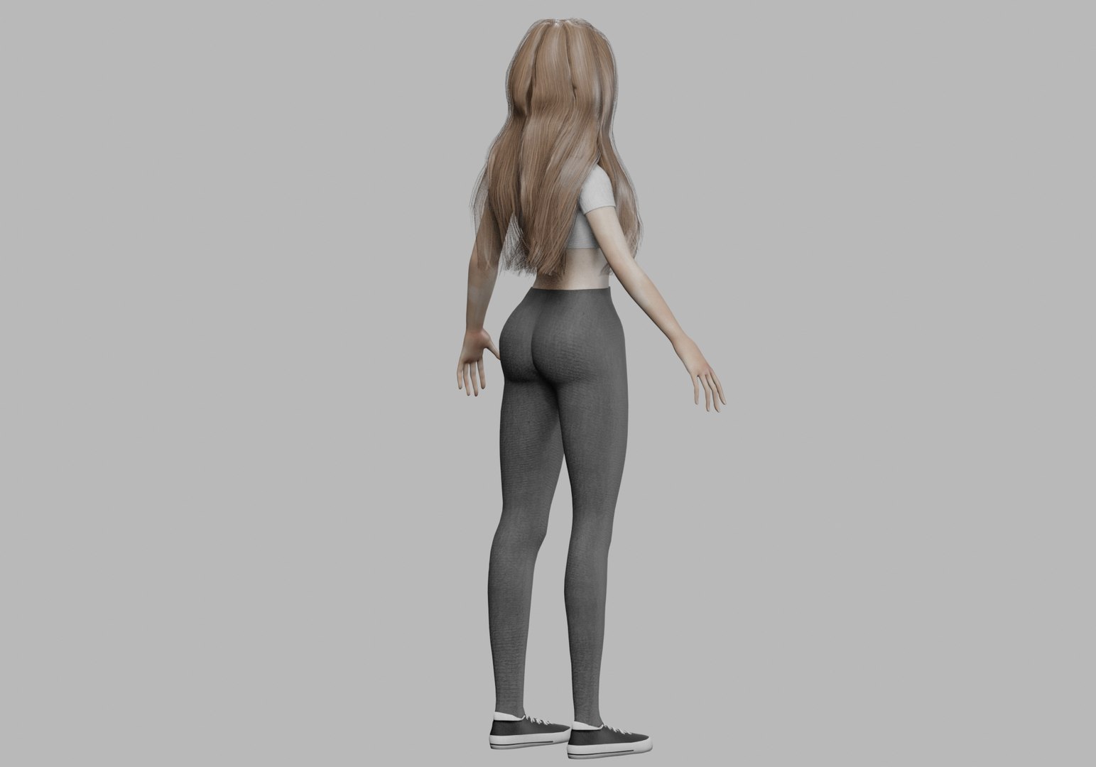 Basic Teen Woman V26464 3D Model - TurboSquid 2262853