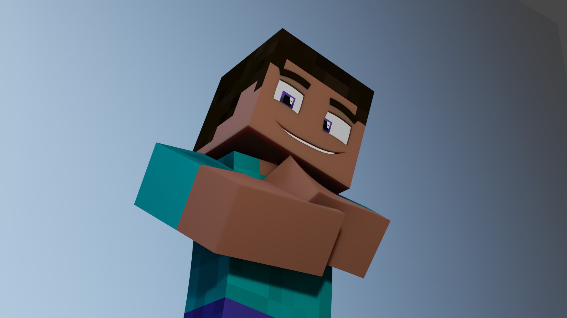 3D Model Minecraft Steve 3D - TurboSquid 2271707