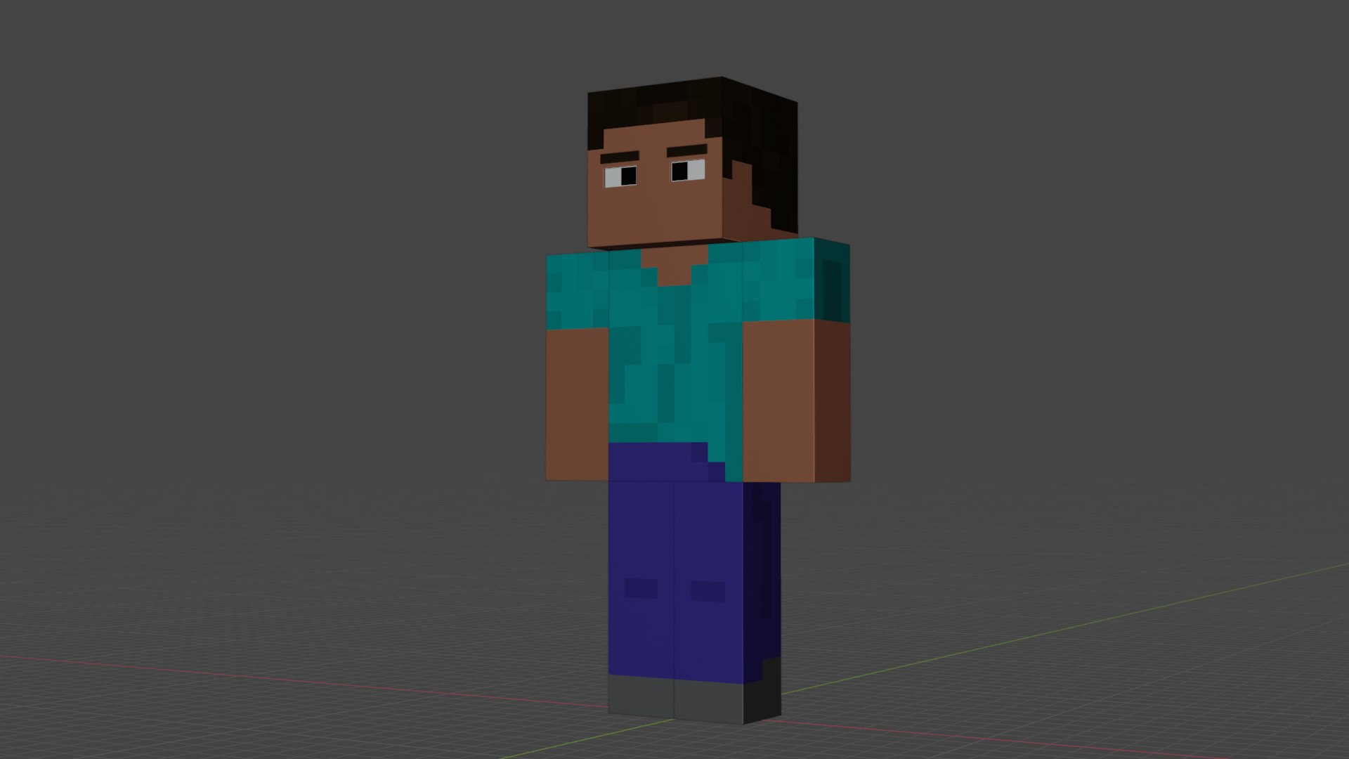 3D Model Minecraft Steve 3D - TurboSquid 2271707