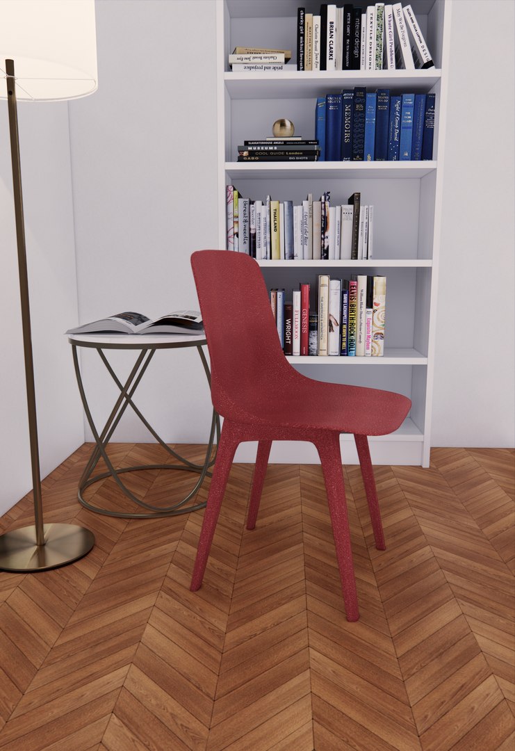 3D Model Dining Chair IKEA ODGER - TurboSquid 2017031